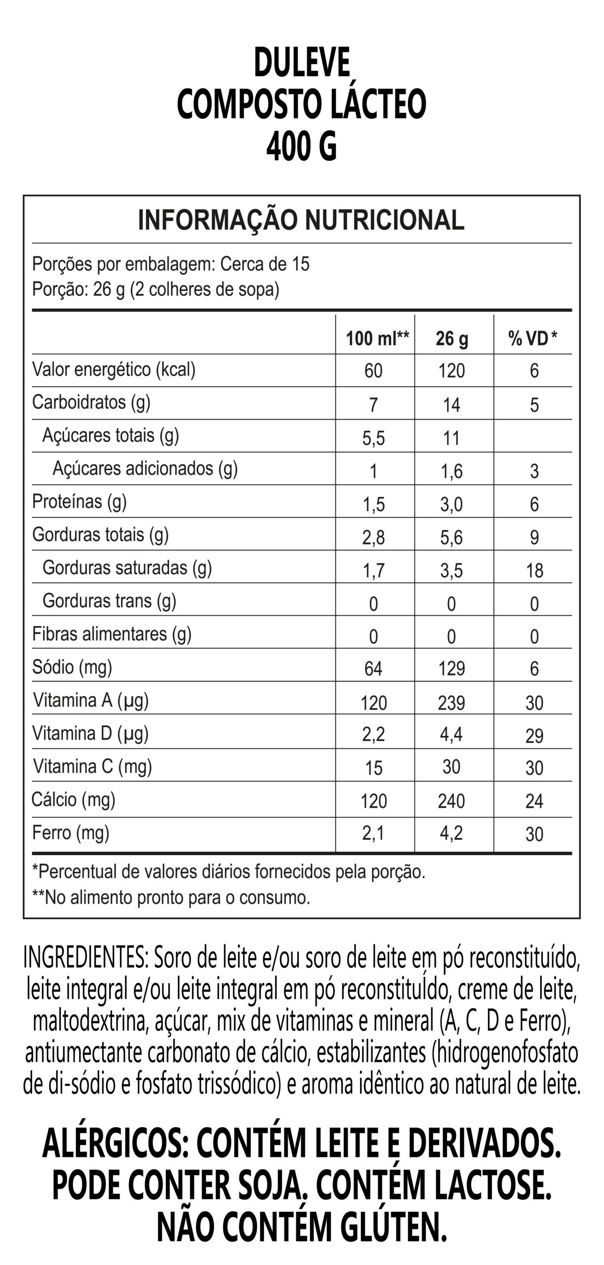 Duleve – 400g – Duleit
