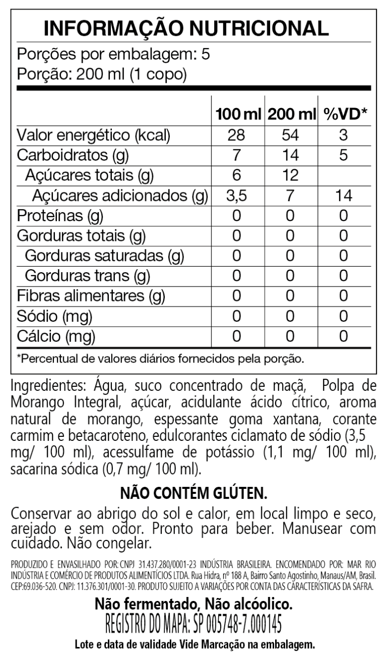 NECTAR MISTO DULEVE MAÇÃ E MORANGO 1L – Duleit